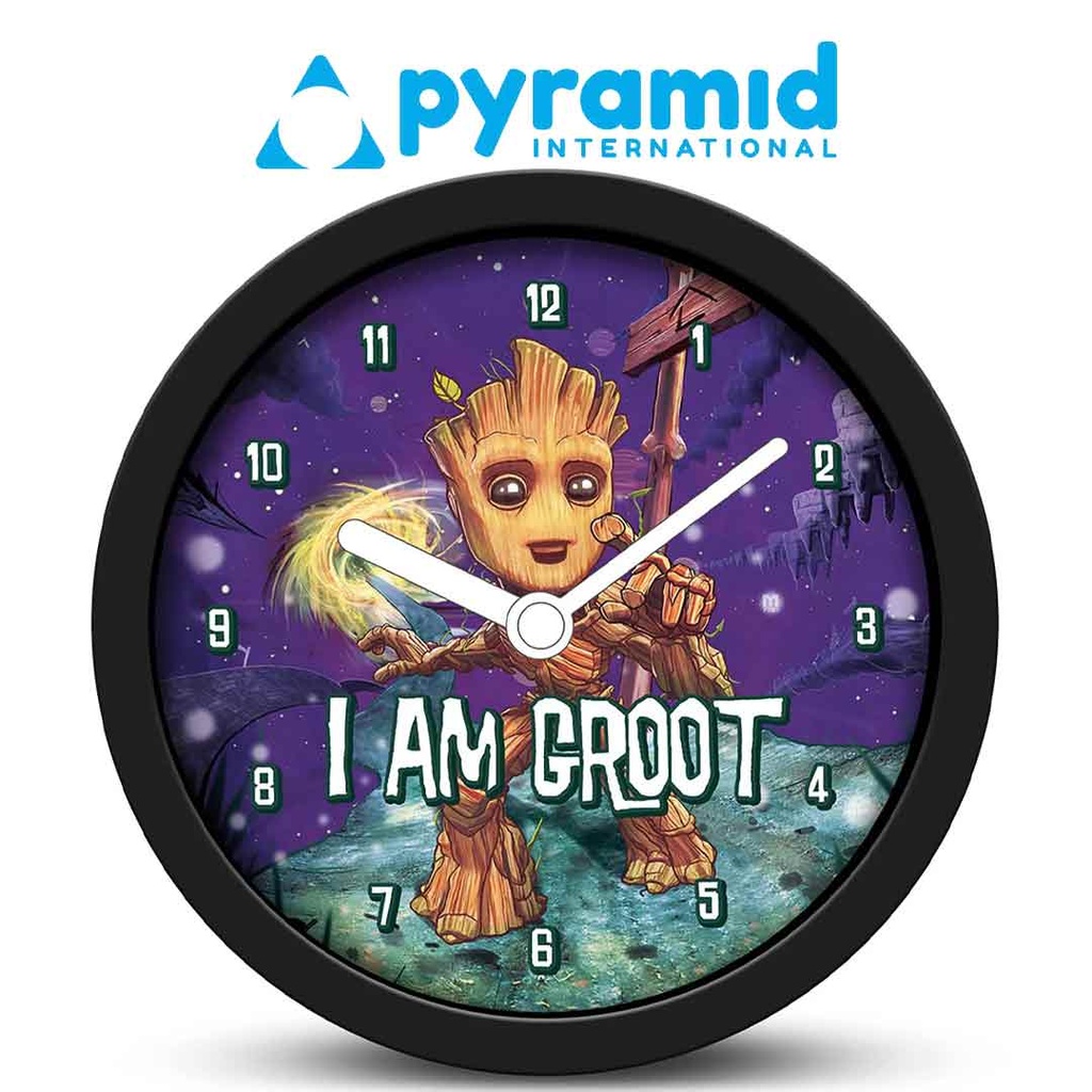 Pyramid - GUARDIANS OF THE GALAXY (BABY GROOT) DESK CLOCK | Game Store