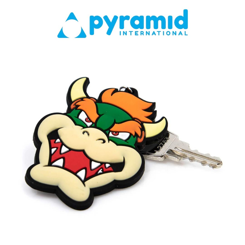 Pyramid - SUPER MARIO (BOWSER) RUBBER KEYCHAIN | Game Store