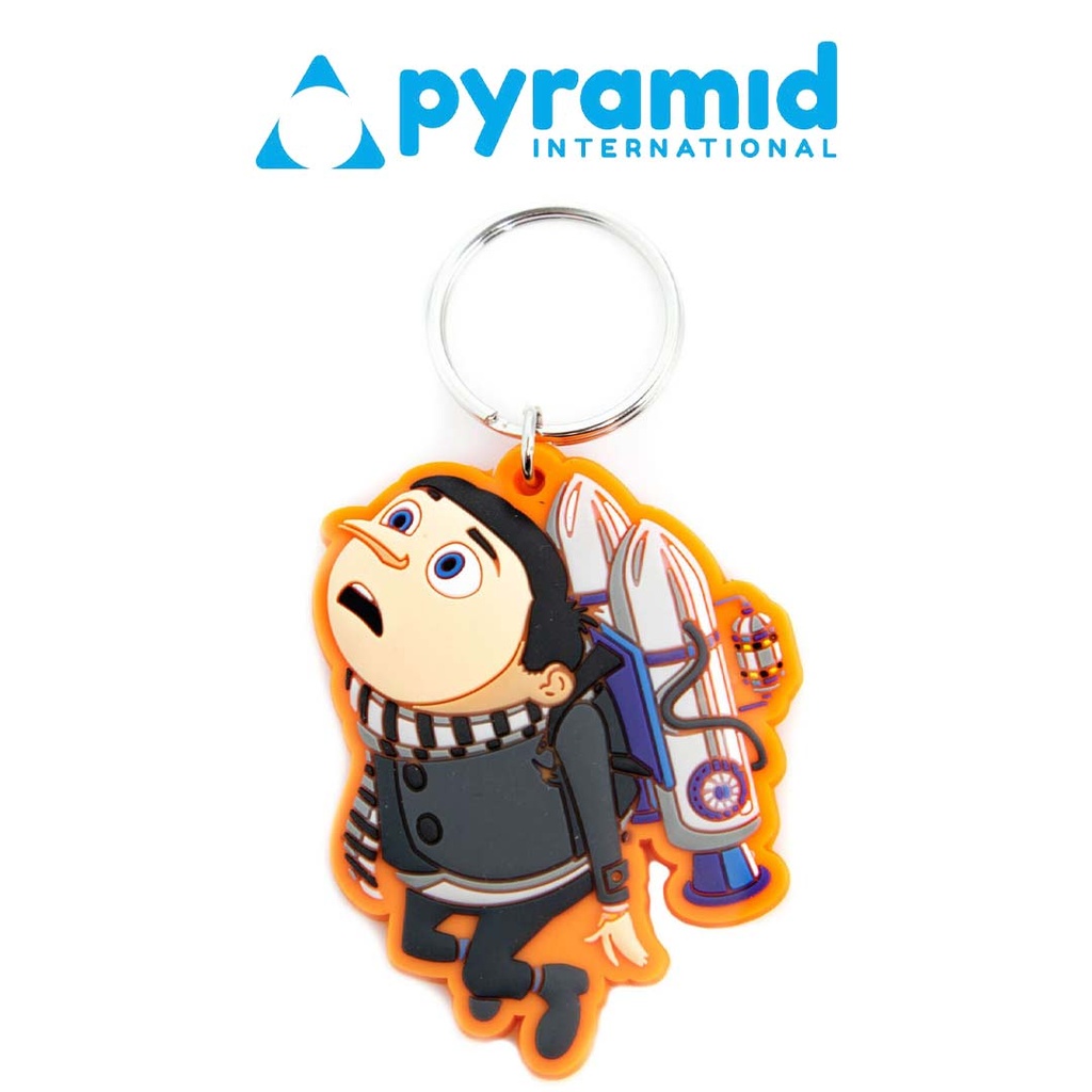 Pyramid - MINIONS: THE RISE OF GRU (GRU JETPACK) RUBBER KEYCHAIN | Game ...