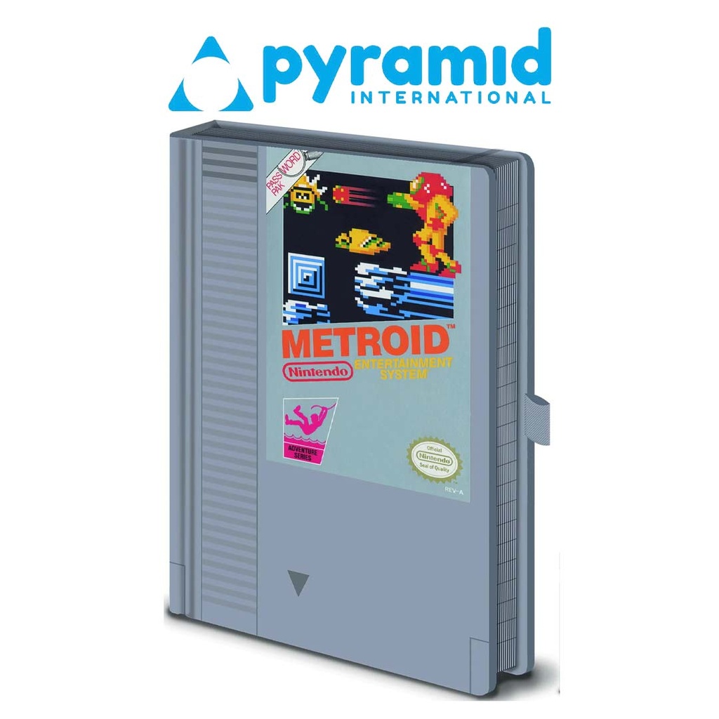 Pyramid - NINTENDO (NES - METROID) CARTRIDGE NOTEBOOK | Game Store