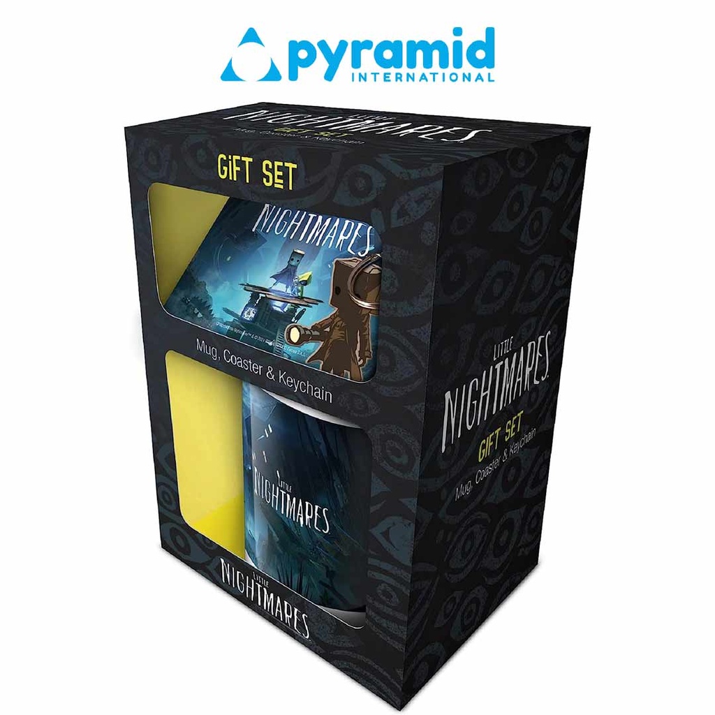 Pyramid- Little Nightmares Mono & Six- Mug Coaster & Keychain Gift Set ...