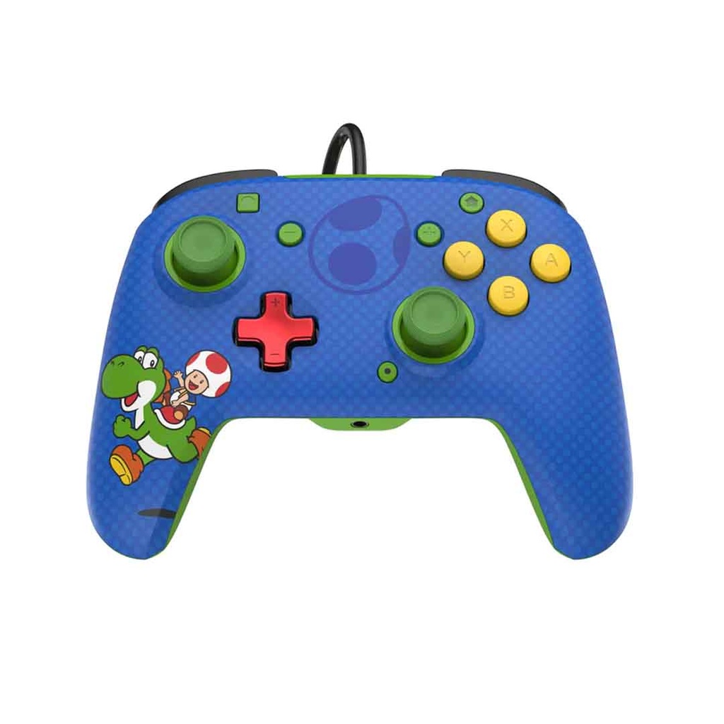 PDP Nintendo Switch Super Mario Toad & Yoshi Wired Controller LITE/OLED ...