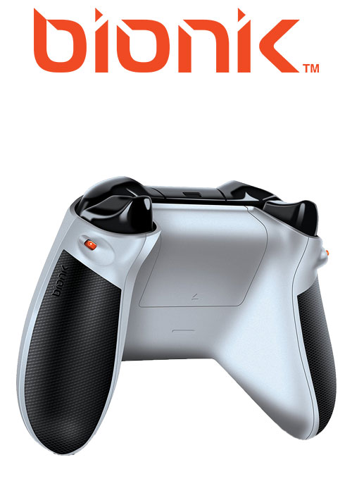 Bionik XB1 QUICKSHOT - White and Gray | Game Store
